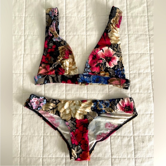 Zimmermann | Swim | Zimmermann Floral Bikini Set | Poshmark